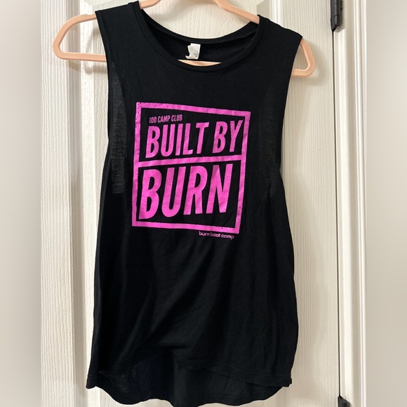 Tops | New Burn Boot Camp Muscle Tank Built By Burn 10 Camps Strong Sma ...